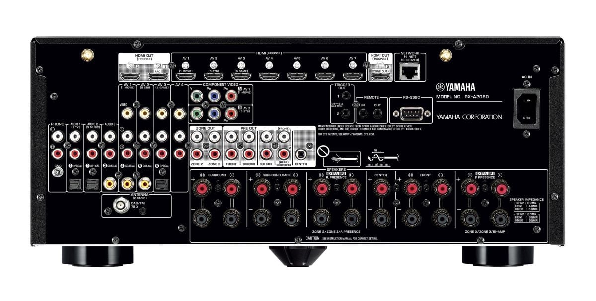 Yamaha AVENTAGE RX-A2080 9.2 AV-Receiver - HEIMKINORAUM